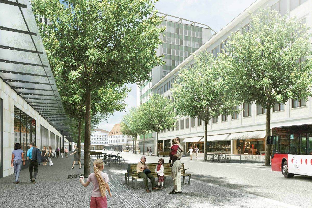 Zwitsers stationsplein, Nederlandse stedenbouw