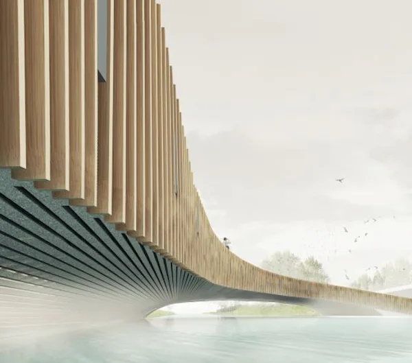 Diervriendelijke brug door NEXT Architects