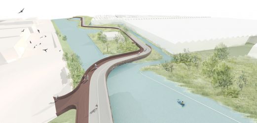 Diervriendelijke brug door NEXT Architects
