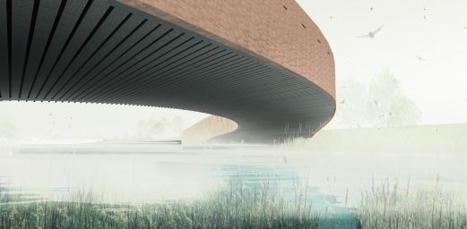 Diervriendelijke brug door NEXT Architects