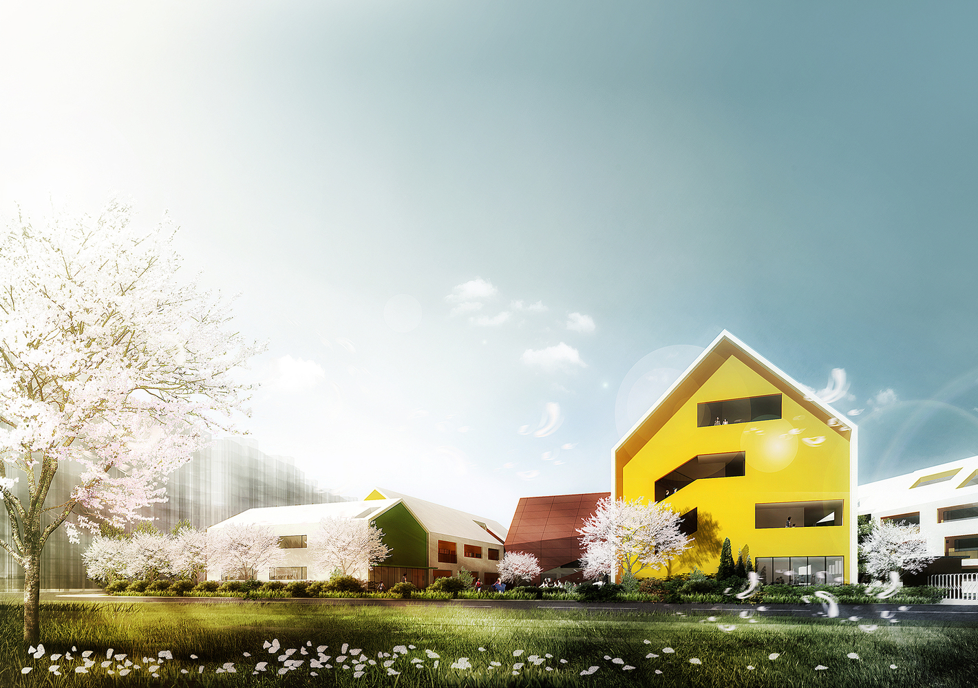 Render Ster van de Week - Basisschool in Hangzhou, Zhejiang, China