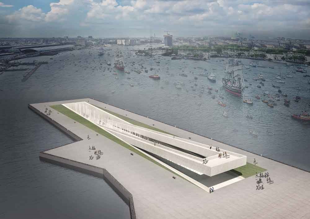 Agendatip: Een Vrijheidsbeeld voor Amsterdam op de kop van Java Eiland