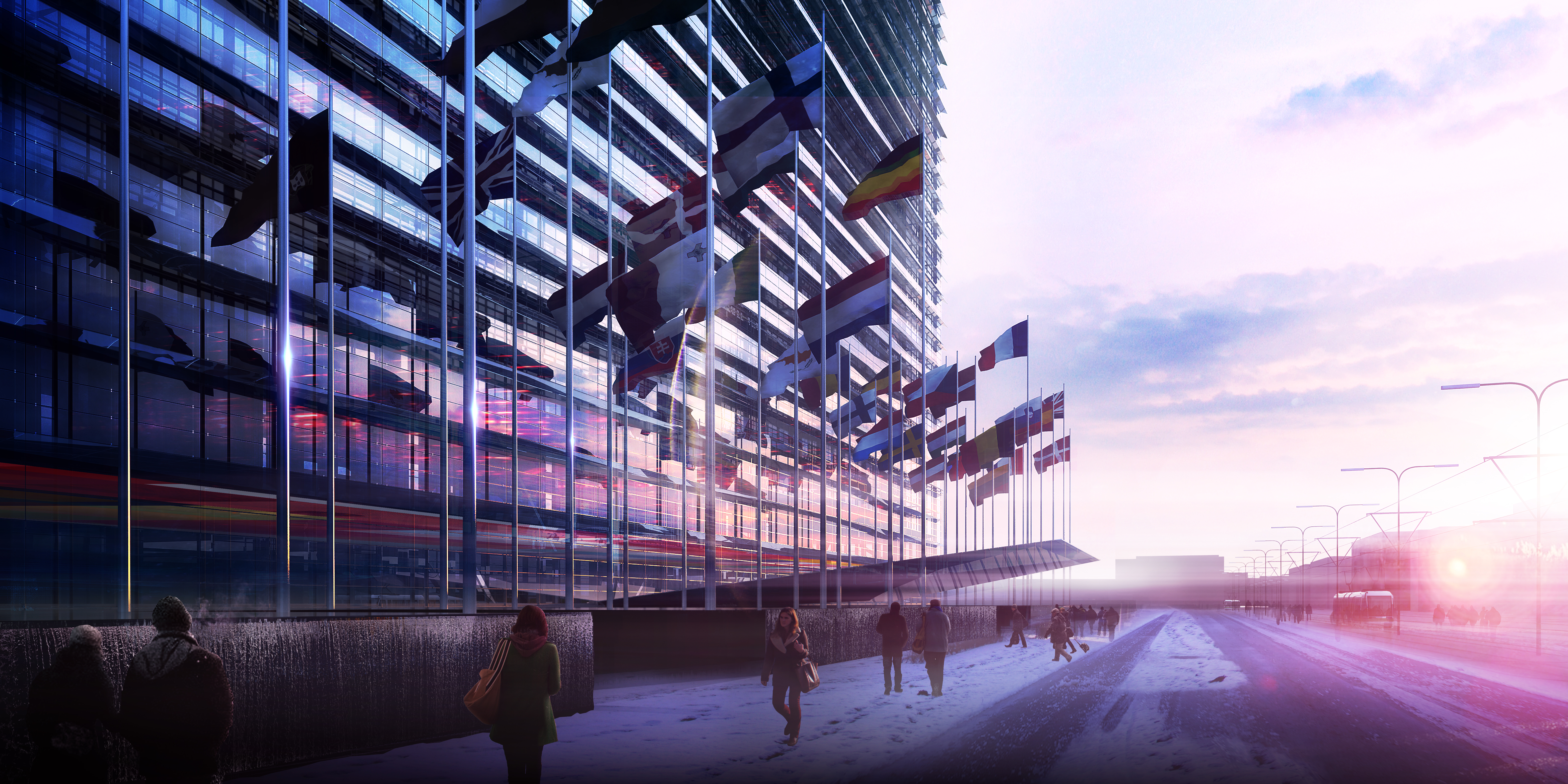 European Patent Office Rijswijk door Ateliers Jean Nouvel en Dam ...