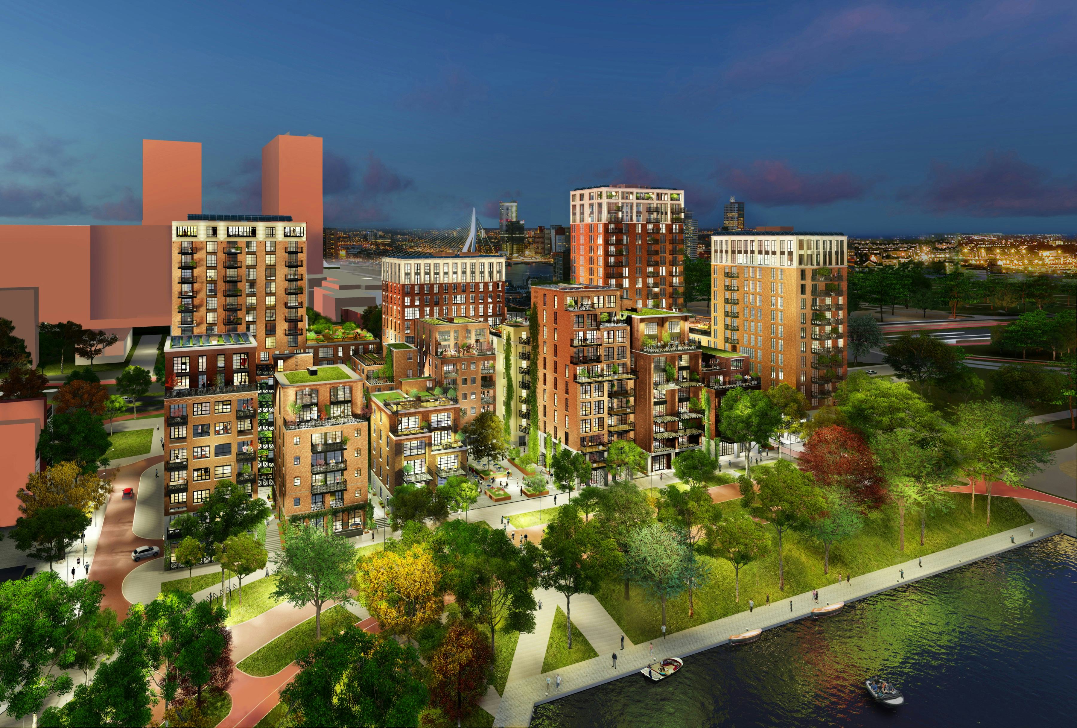 Bouwstart Little C aan de Coolhaven, Rotterdam