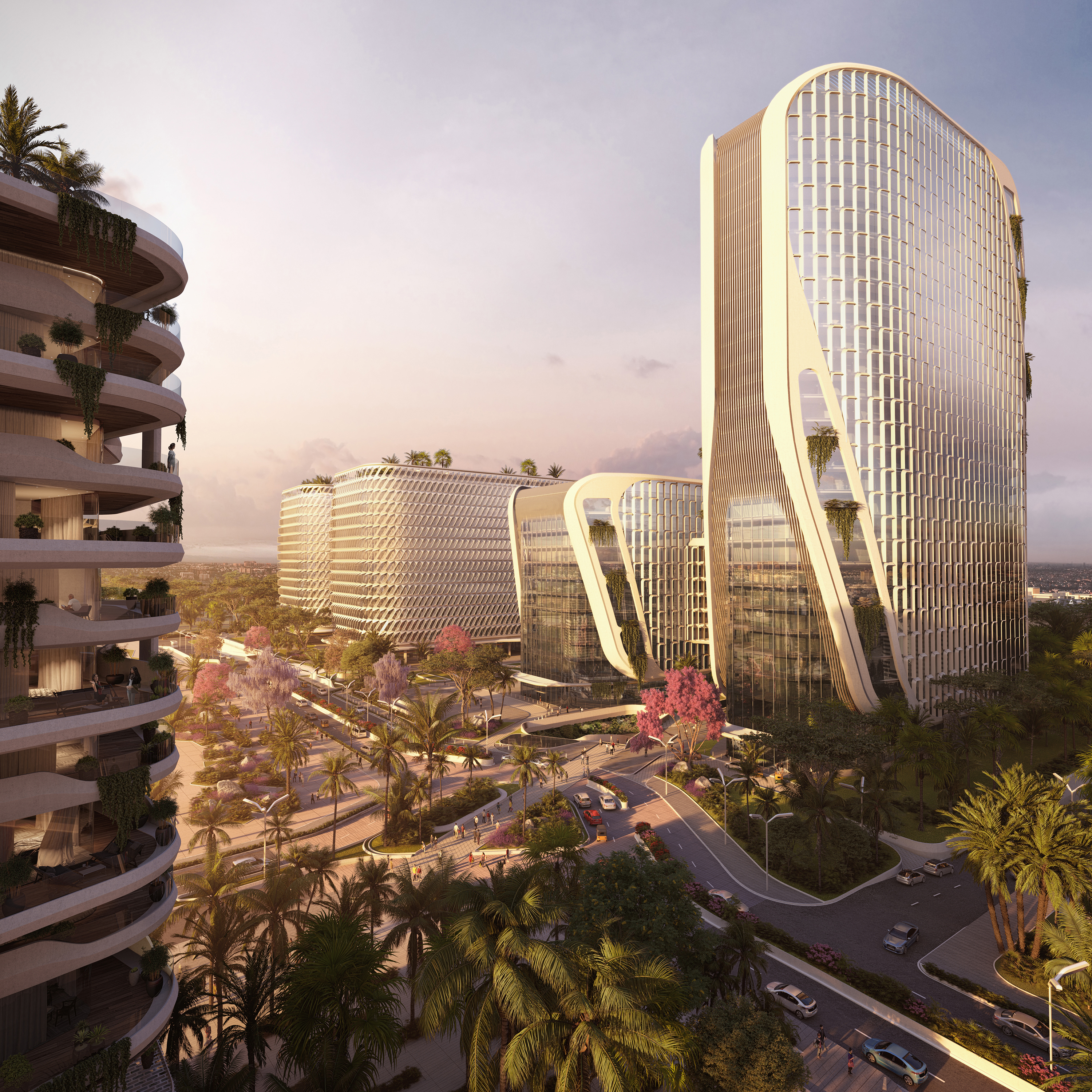 UNStudio ontwerpt masterplan Karle Town Centre in Bangalore, India