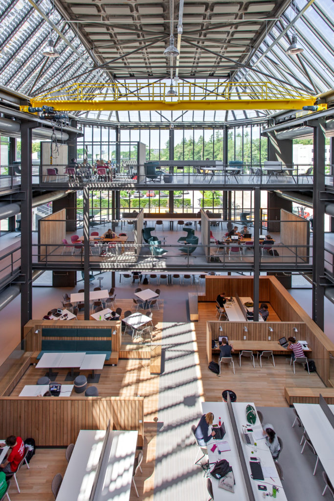 Opening TechMed Centre door Team T