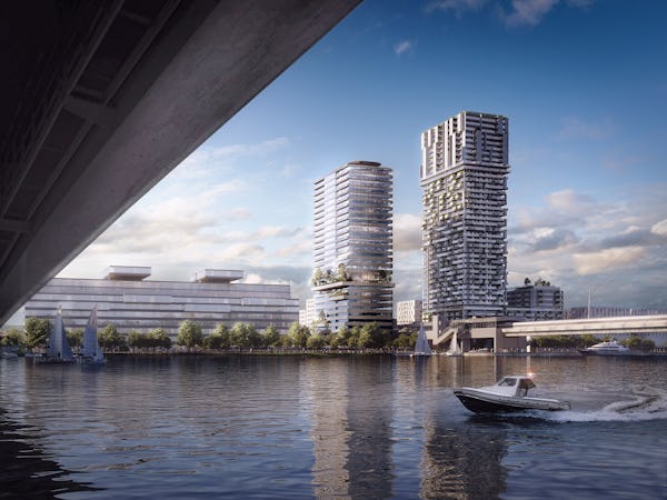 Ontwerp Donaumarina Toren Wenen tweede in internationale competitie