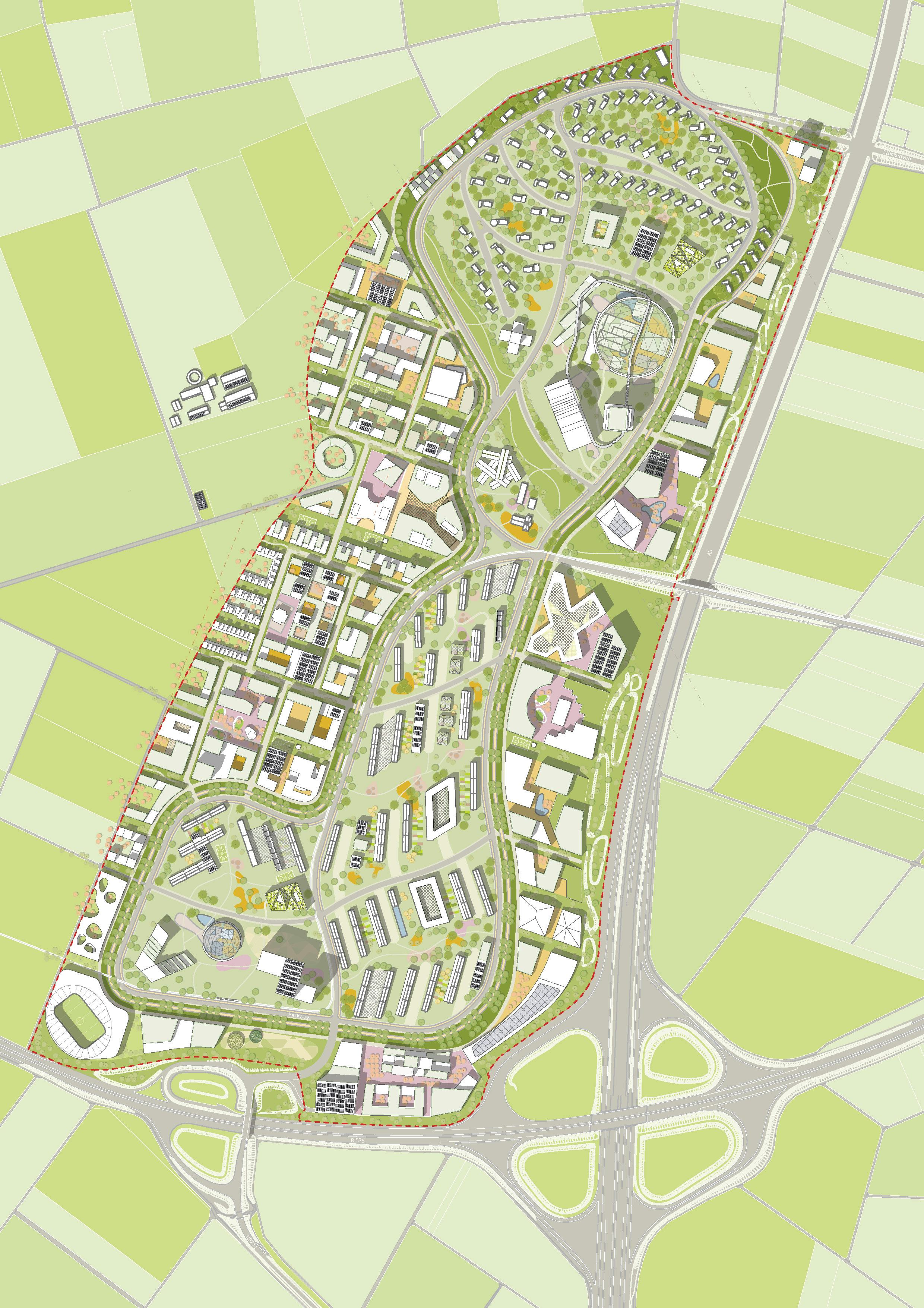 Masterplan PHVision in Heidelberg door KCAP wordt gerealiseerd