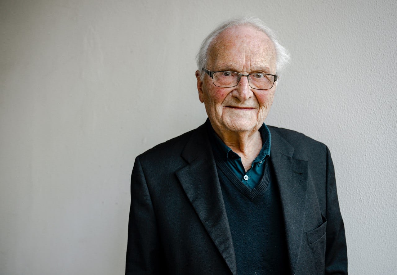 Herman Hertzberger beschermt zijn kinderen: 'Sloop is moord!'