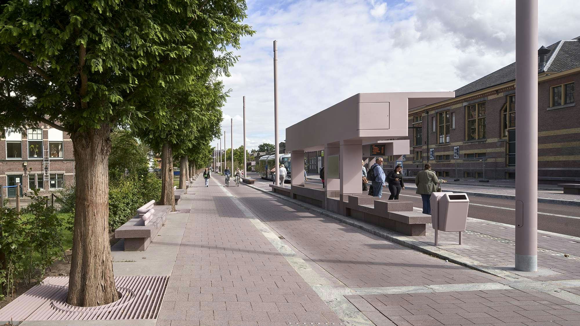 Dankzij Koen van Velsen verandert dit busstation mee met de stad