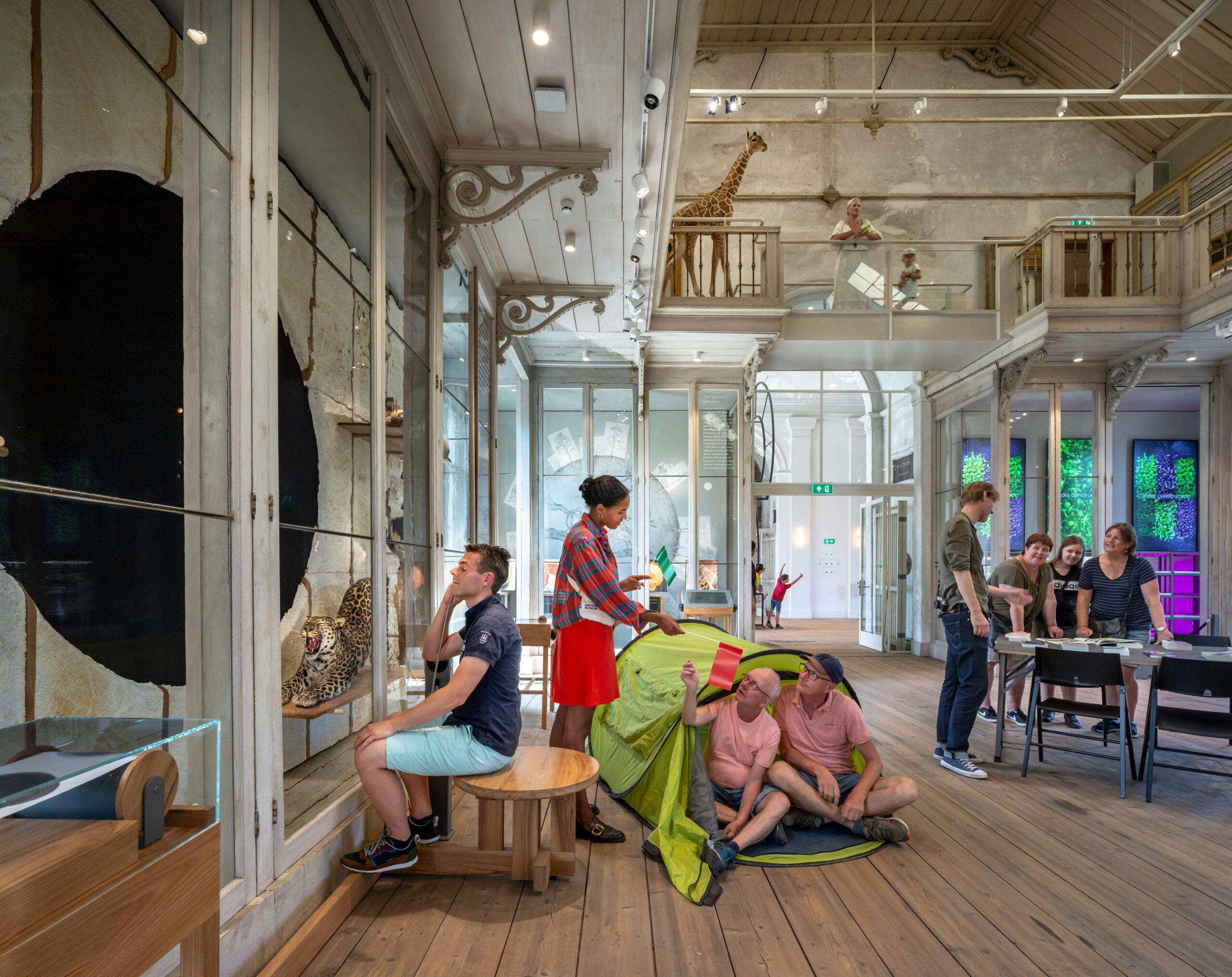 Het Groote Museum Amsterdam: het gebouw was het enige collectiestuk