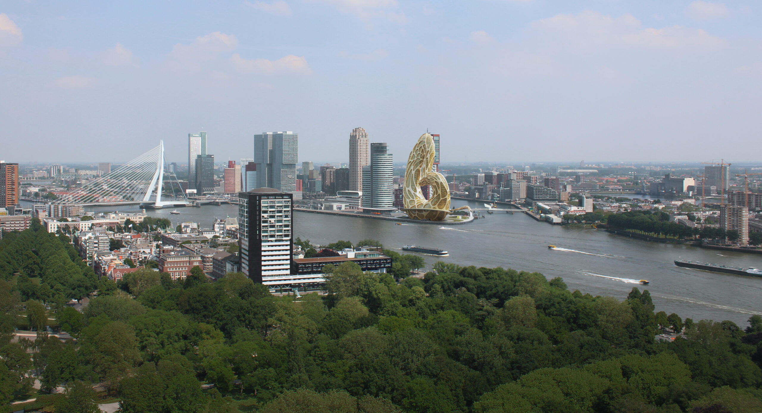 OLA Architecten lanceert markant plan Kop van Zuid