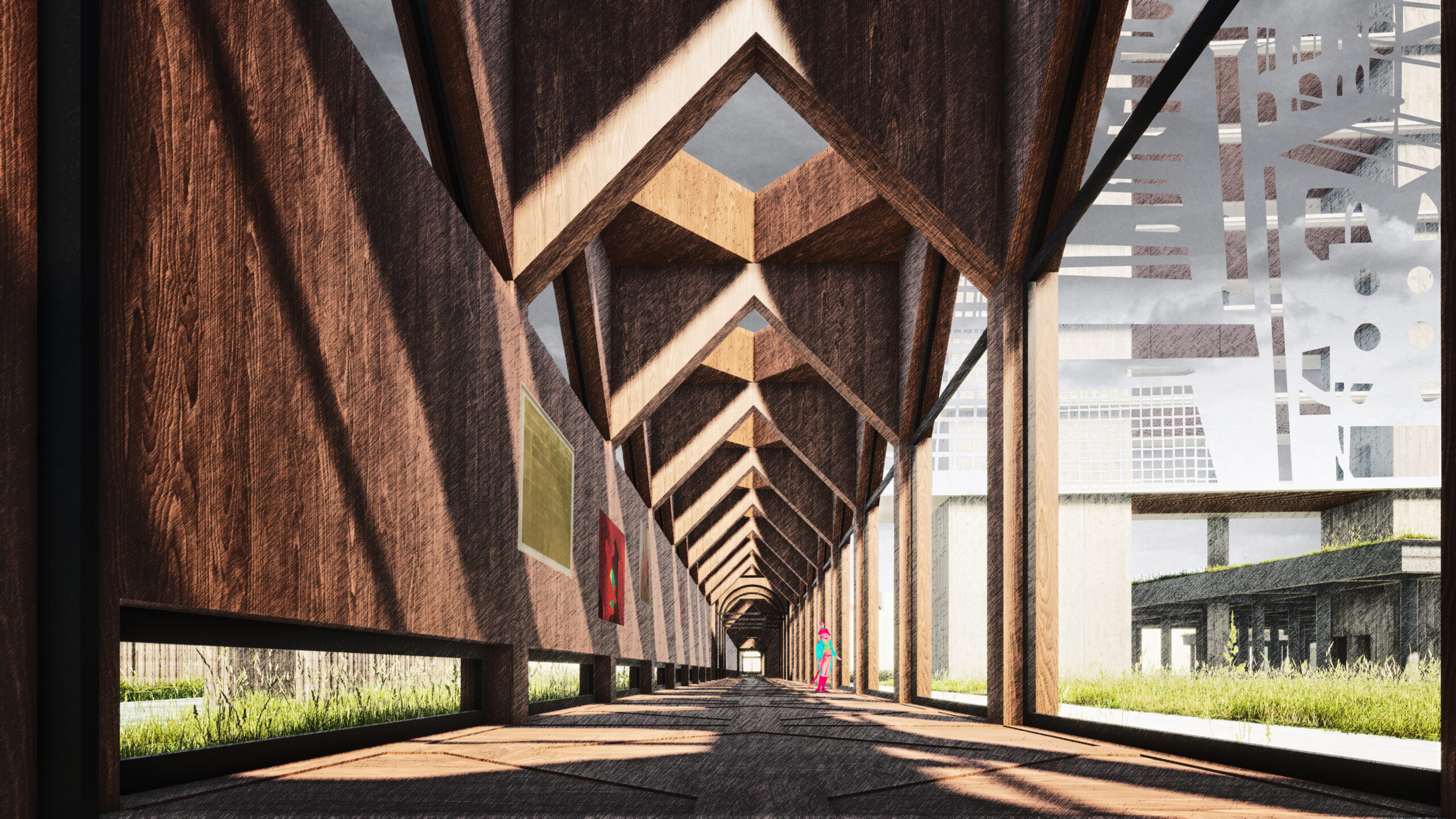 Met zijn architectuurcollages vertelt Steven van Raan het vergeten ...