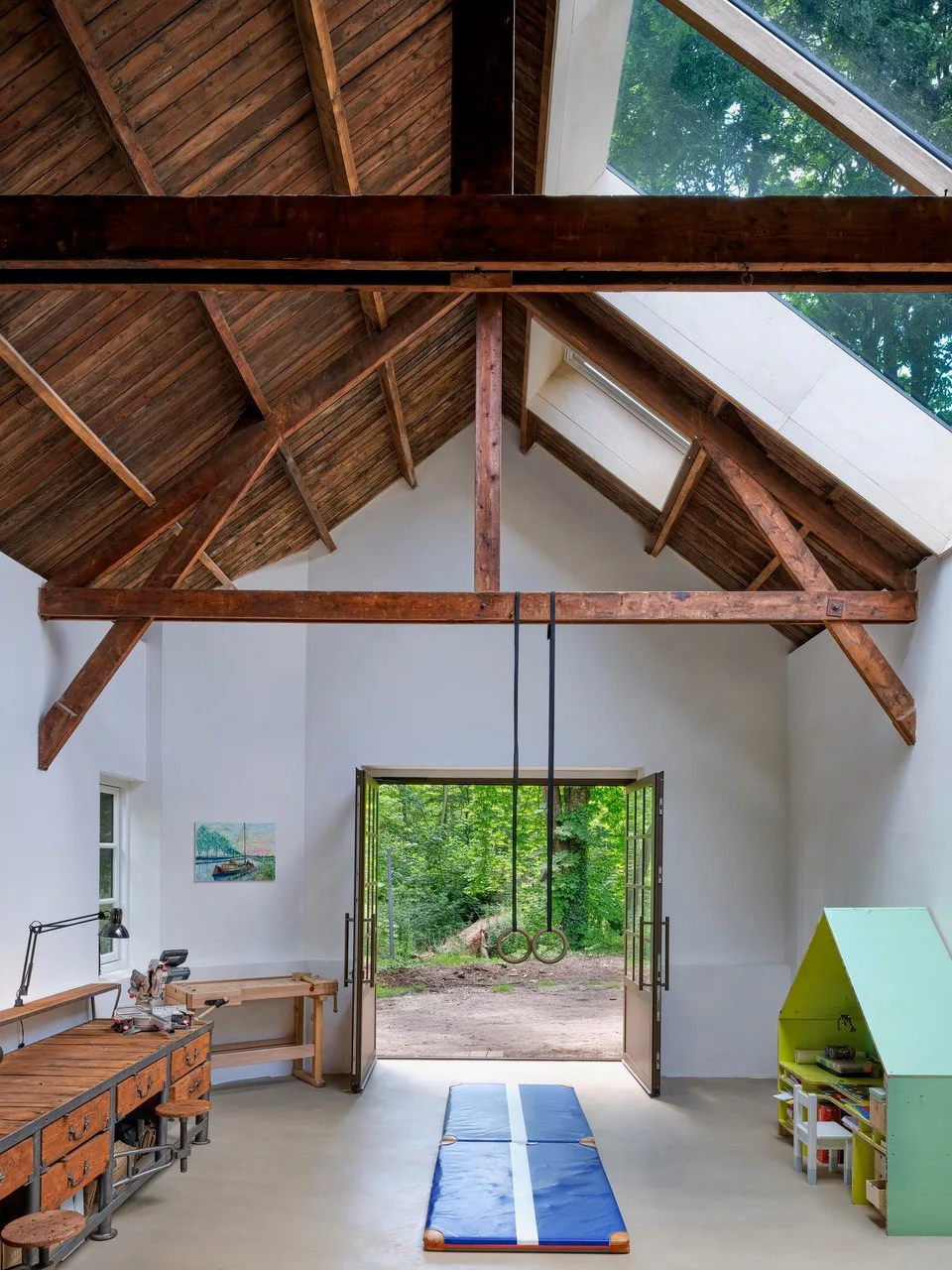 Het eerste huis van Julie Fuchs: een atelierwoning in de schaduw van ...