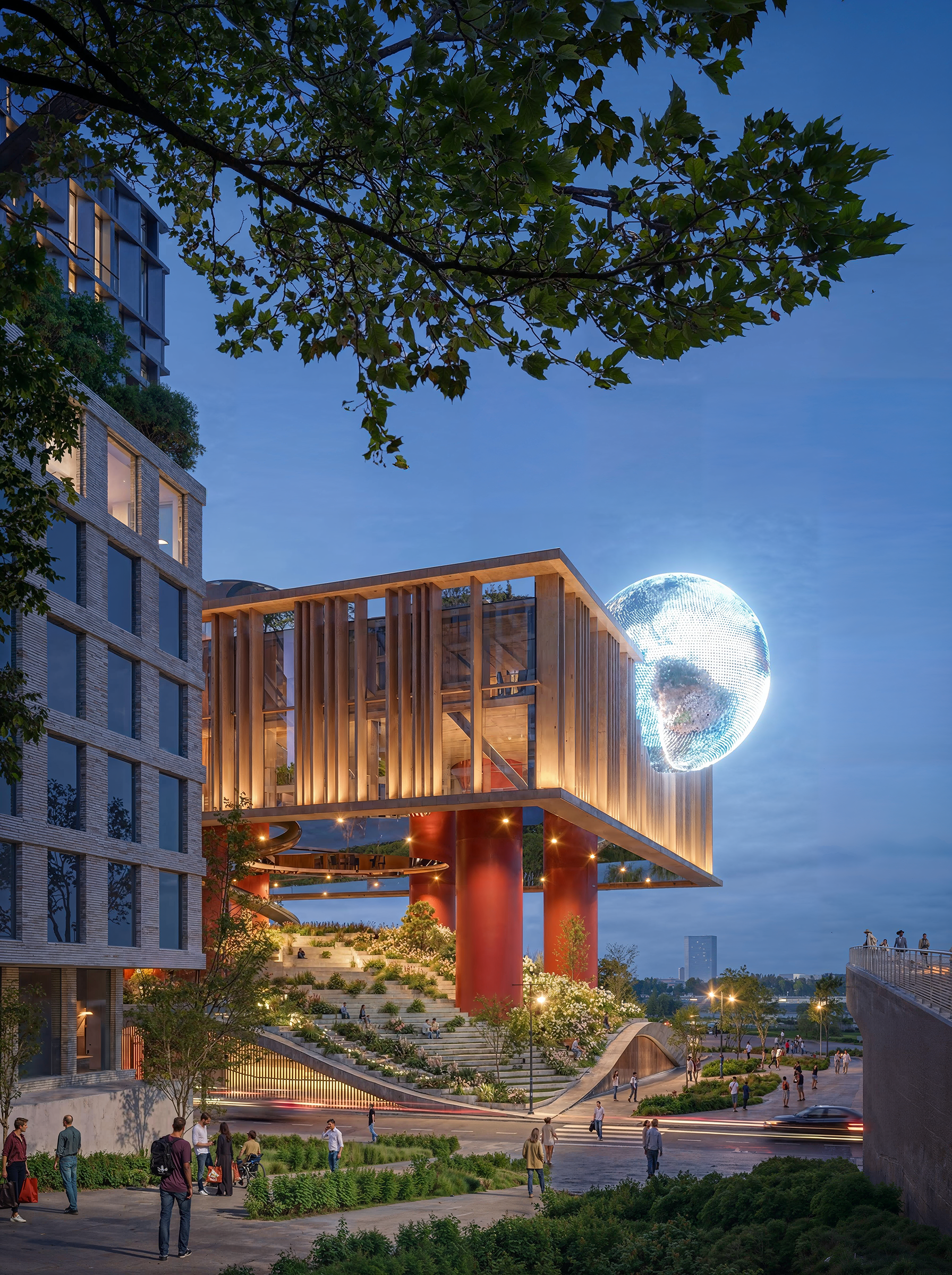 Finalisten Shift Landmark bekend, waaronder: Mecanoo en MVRDV
