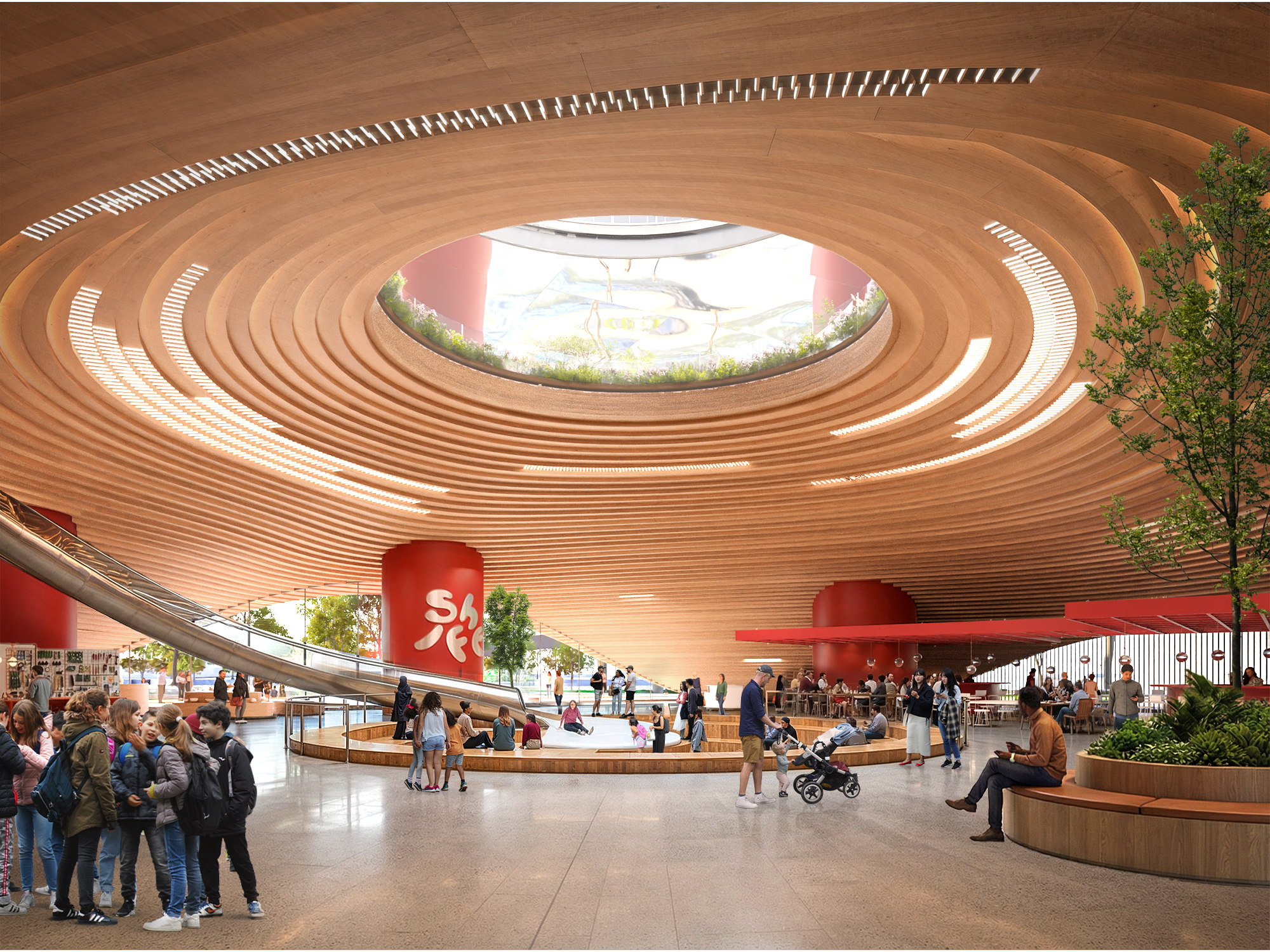 Finalisten Shift Landmark bekend, waaronder: Mecanoo en MVRDV