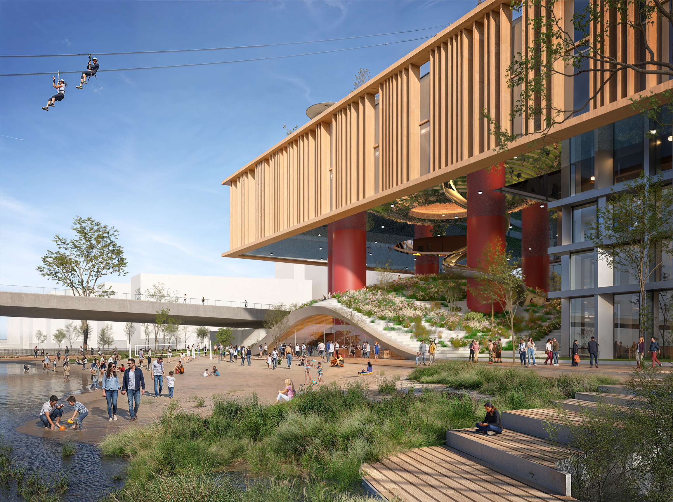 Finalisten Shift Landmark bekend, waaronder: Mecanoo en MVRDV
